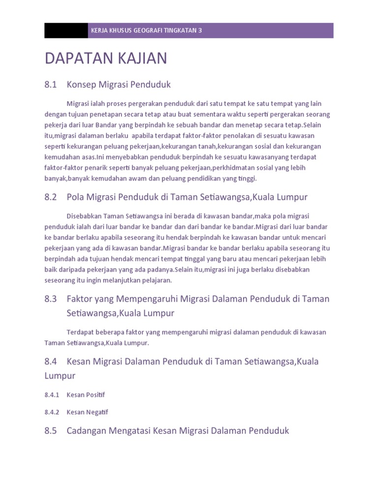 Dapatan Kajian | PDF