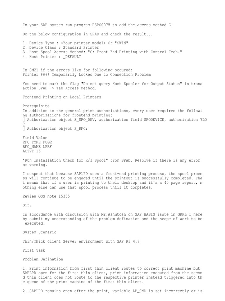 SPAD | PDF | System Software | Computing