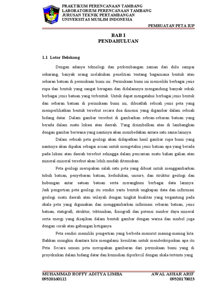 Awal Mata Peta Iup | PDF