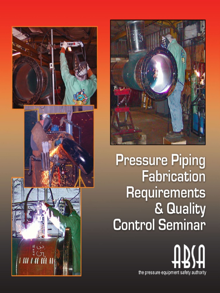 ABSA - Pressure Piping Inspection PDF | PDF | Provinces And Territories ...