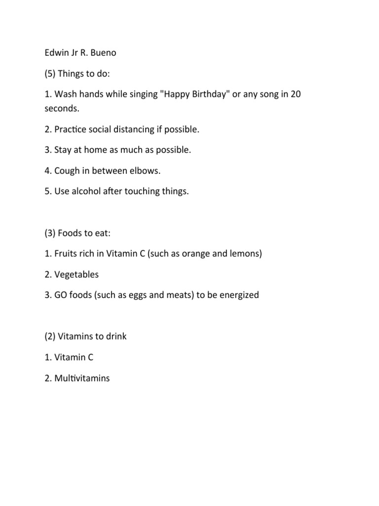 Edwin Bueno HEALTH | PDF | Science & Mathematics