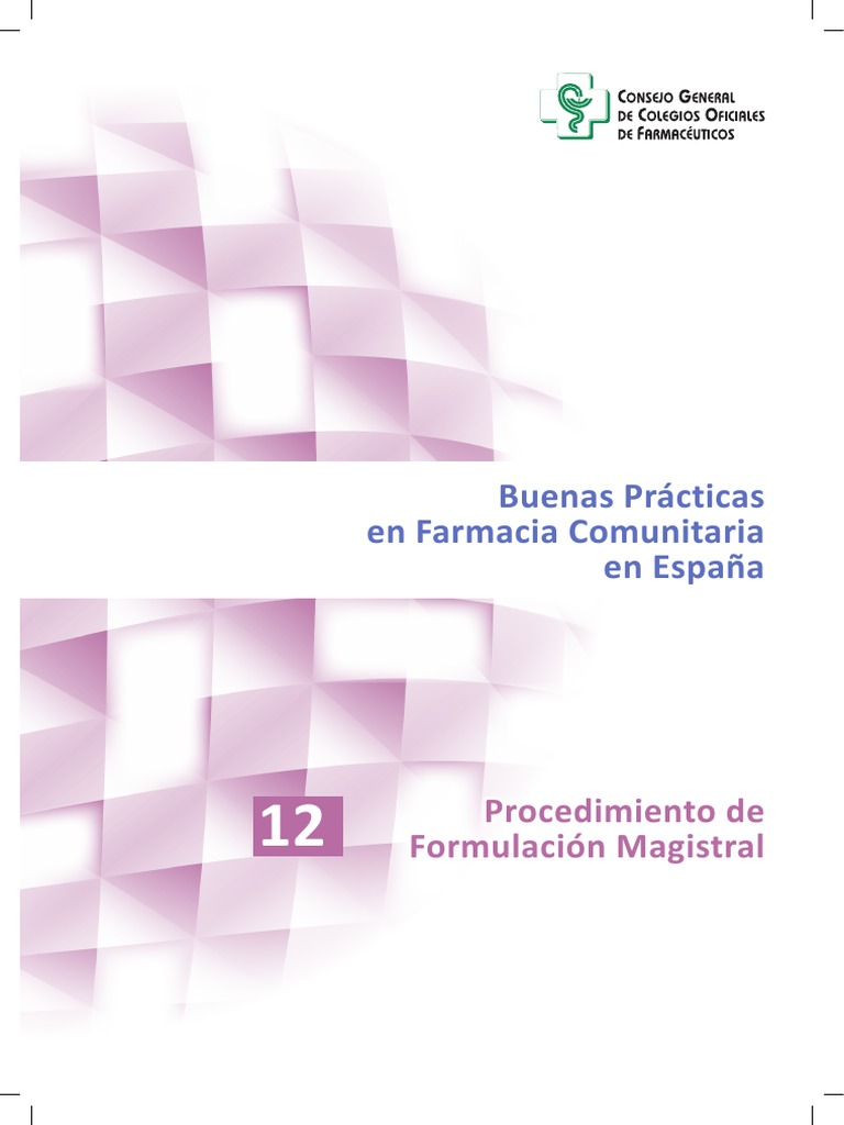 Procedimiento de Formulacion Magistral | PDF | Farmacia | Farmacéutico