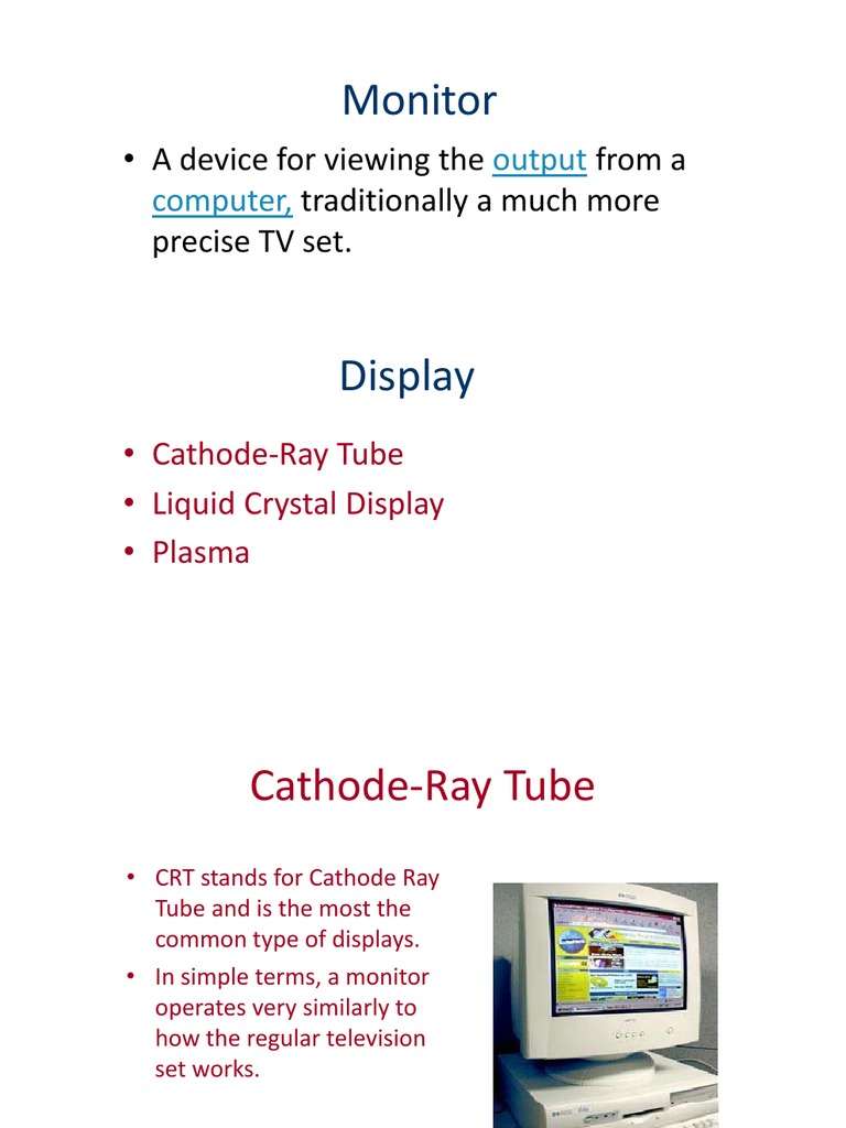 Computer Monitor Repair | PDF | Computer Monitor | Cathode Ray Tube