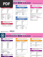 James Bus Line Schedule-Route | PDF | Bus | Bus Transport
