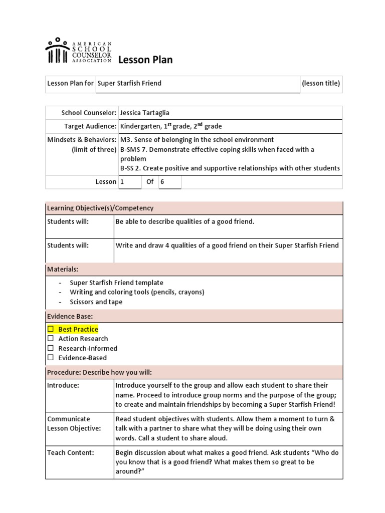 Lesson Plan: ST ND | PDF | Evidence Based Medicine | Lesson Plan