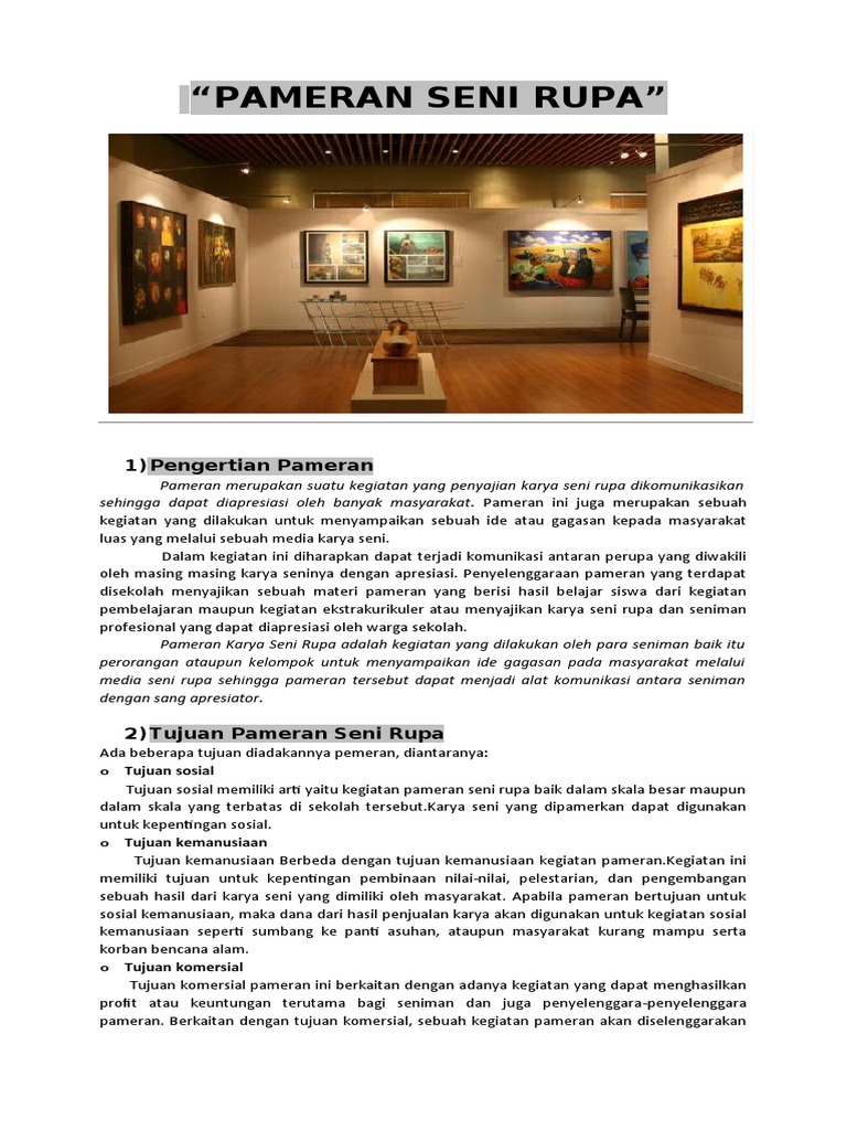 Pameran | PDF