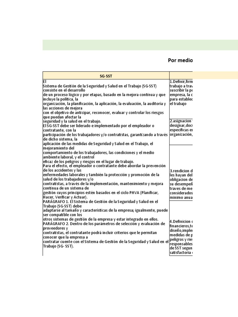 Cuadro Comparativo Decreto 1072 | PDF | Derecho laboral | Política