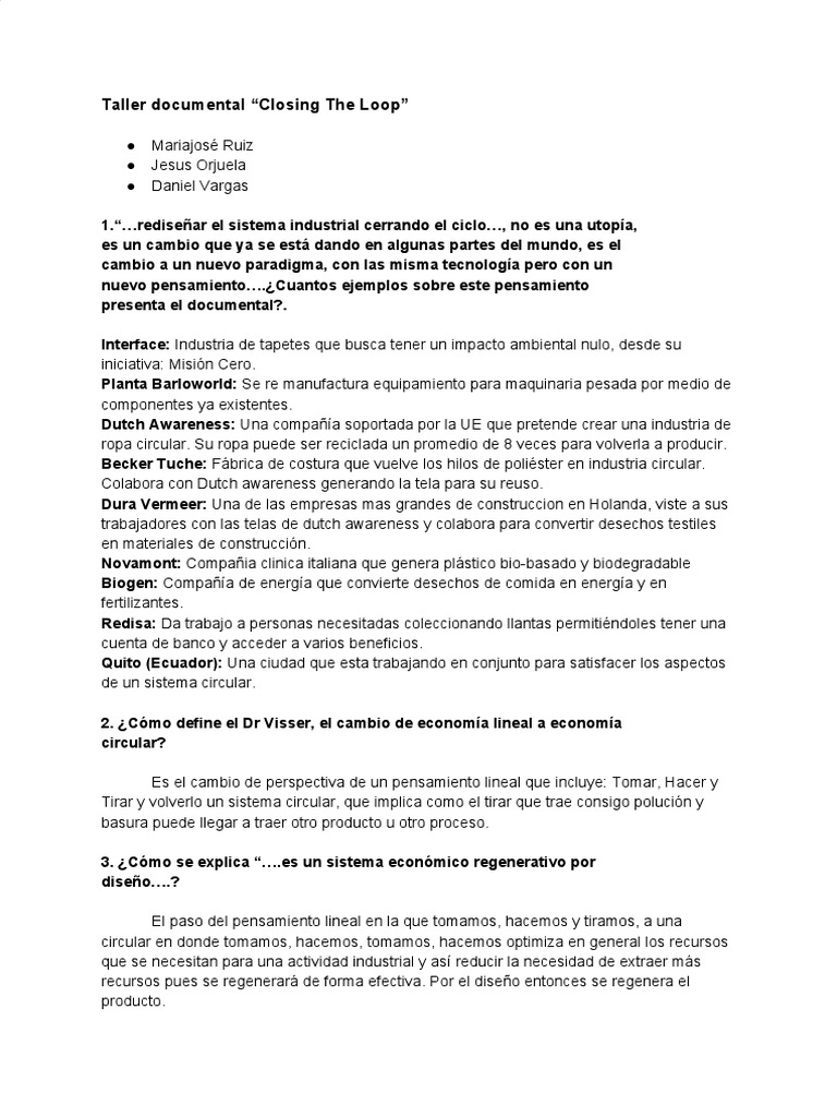 Closing The Loop | PDF | Reciclaje | Residuos
