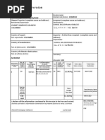 Modelo de Air Waybill Awb o Conocimiento Aereo | PDF | Transporte | Business