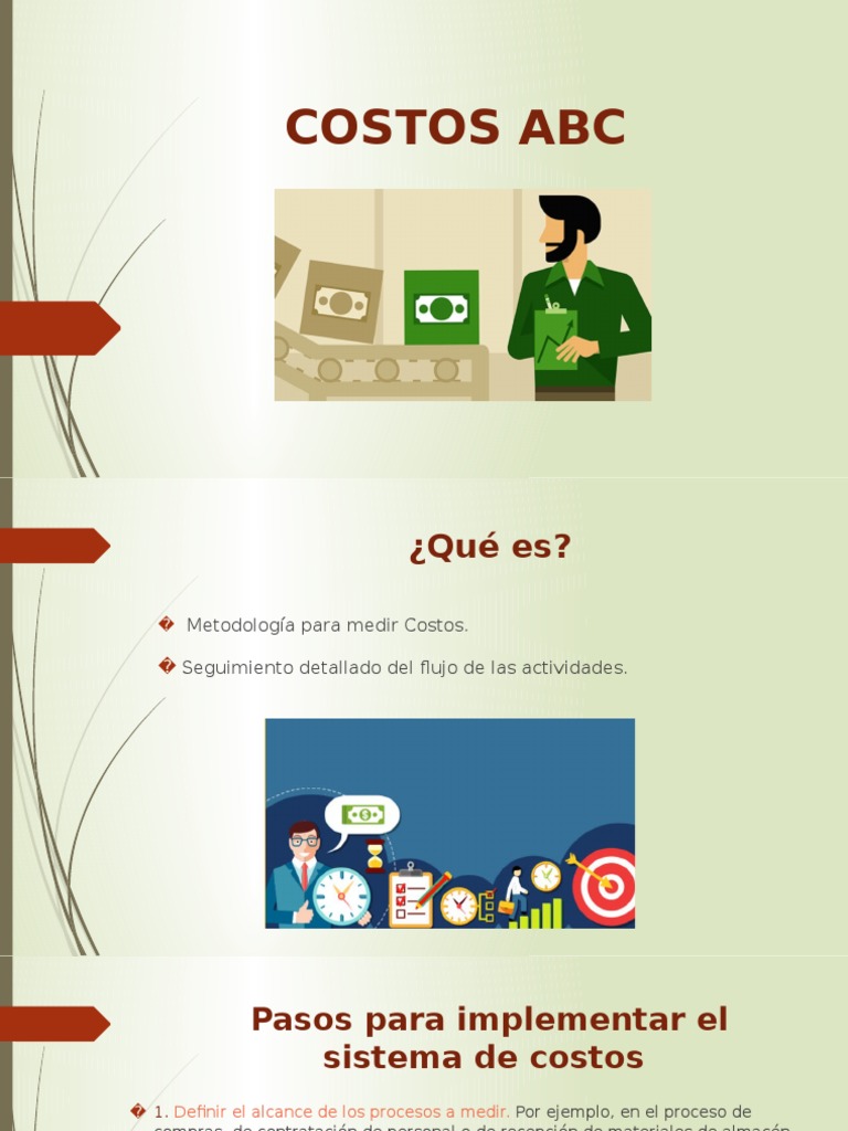 Sistema de Costos Abc | PDF