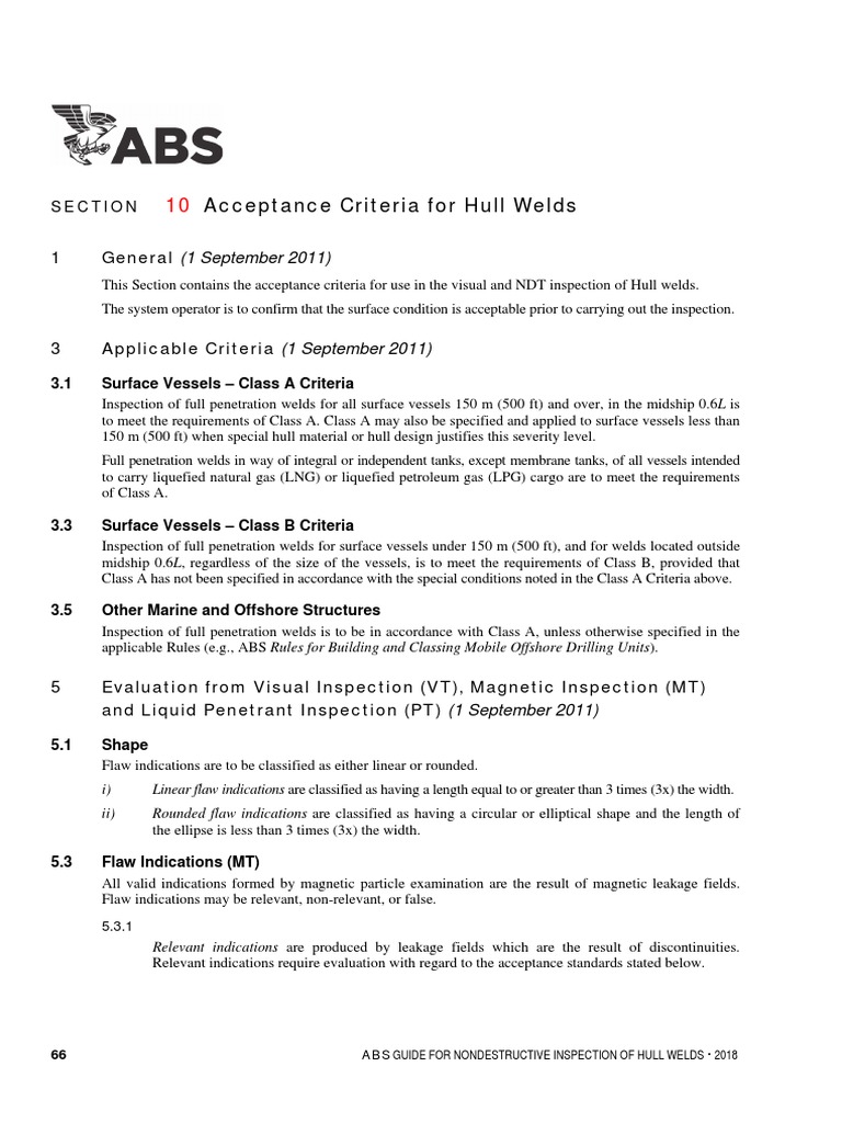 Visual Welding - NDI Sec 10 | PDF | Nondestructive Testing | Welding