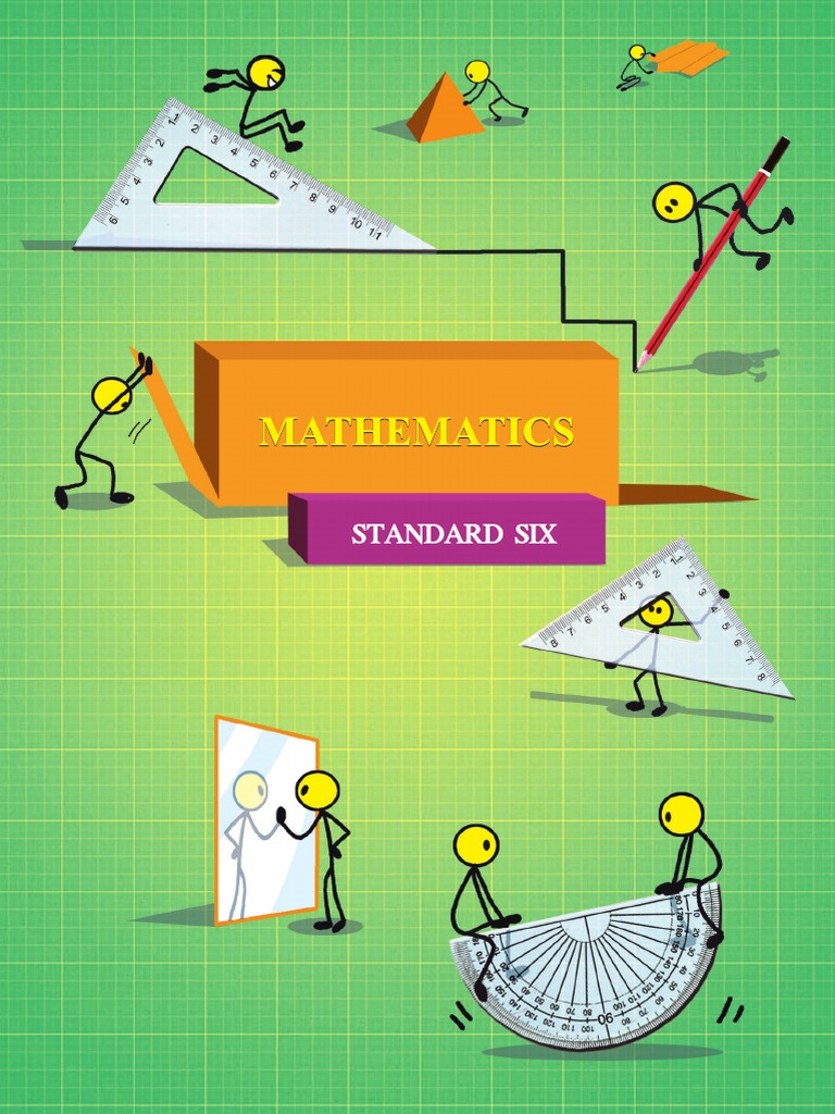 Mathematics Std6 MS | PDF | Fraction (Mathematics) | Angle