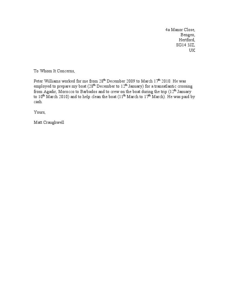 Matt Letter | PDF