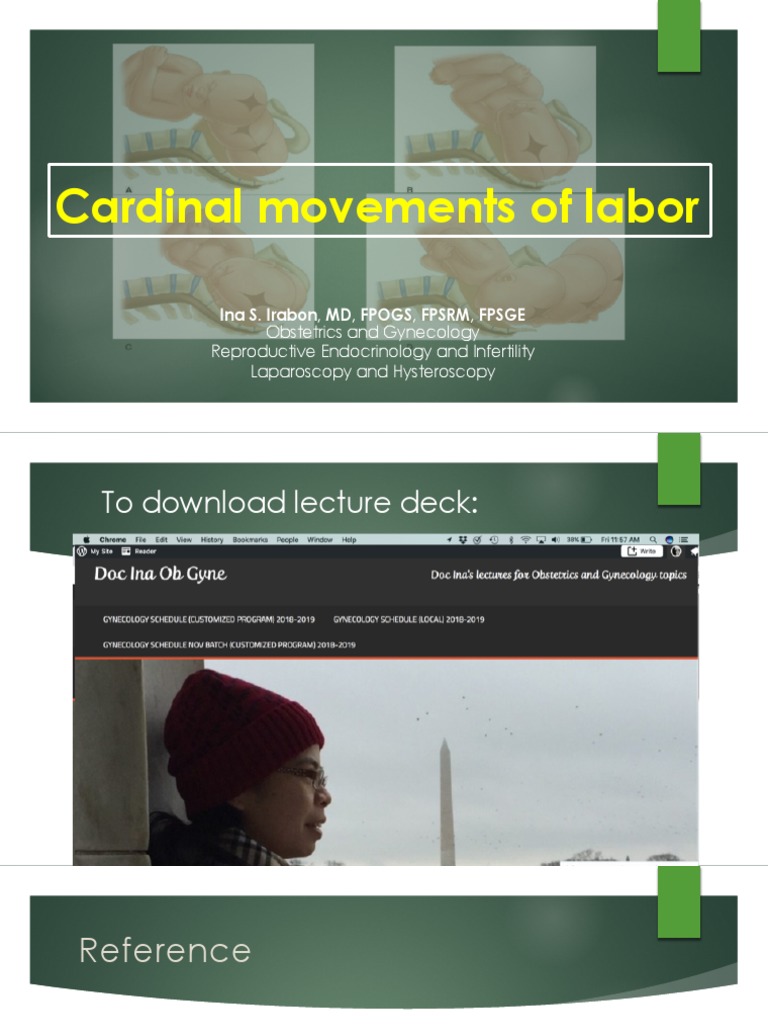 Cardinal movements of labor | PDF | Pelvis | Childbirth