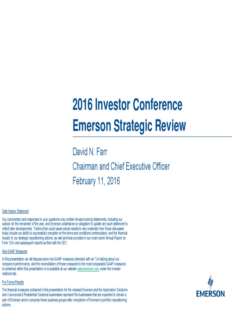 Emerson 1 | PDF | Automation | Retail