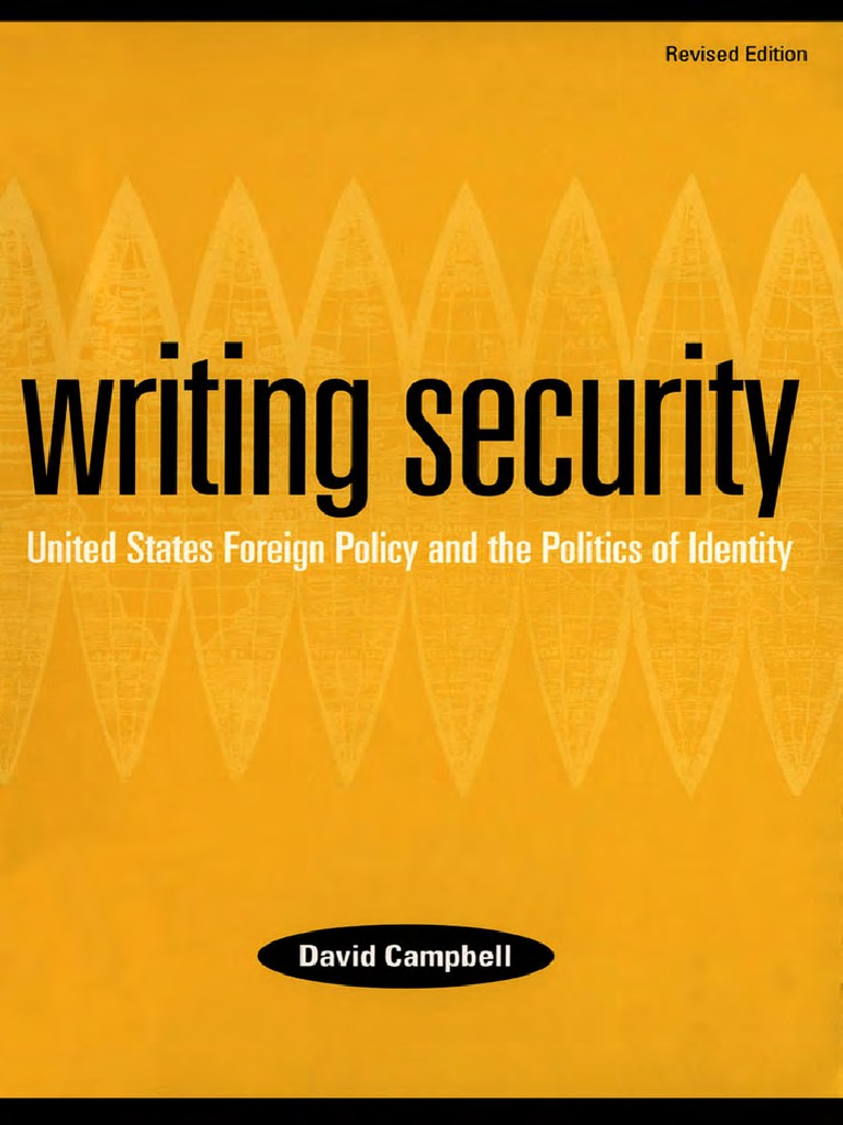 Campbell - Writing Security PDF | PDF | Discourse | Identity (Social ...