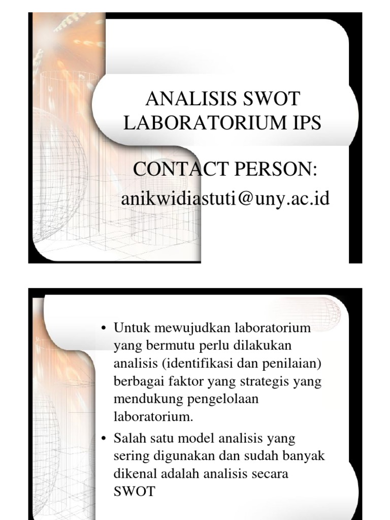 Lab 5 Analisis Swot Lab Ips | PDF