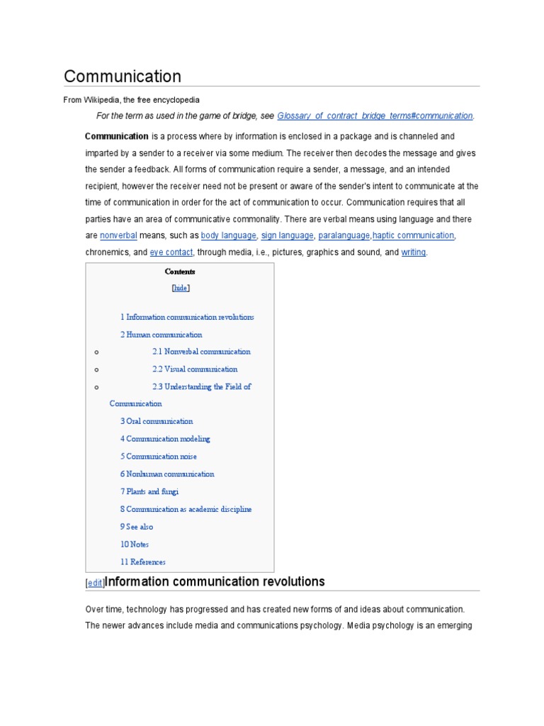 Information Communication Revolutions | PDF | Communication | Human Nature