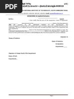 GFR Rule 154 Certificate Form | PDF