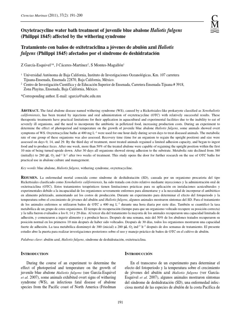 Abalone PDF | PDF | Las bacterias | Tracto gastrointestinal