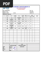 Material Traceability Record Template | PDF | Engineering | Business