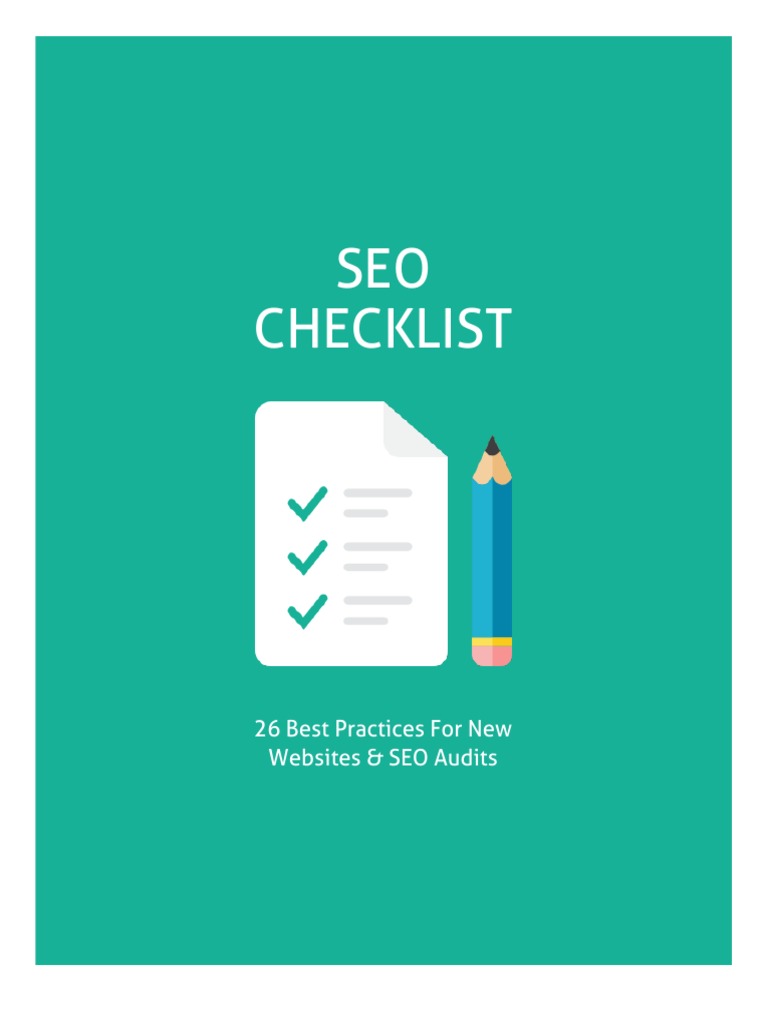 SEO Checklist for New Websites | PDF | Search Engine Optimization | Web ...