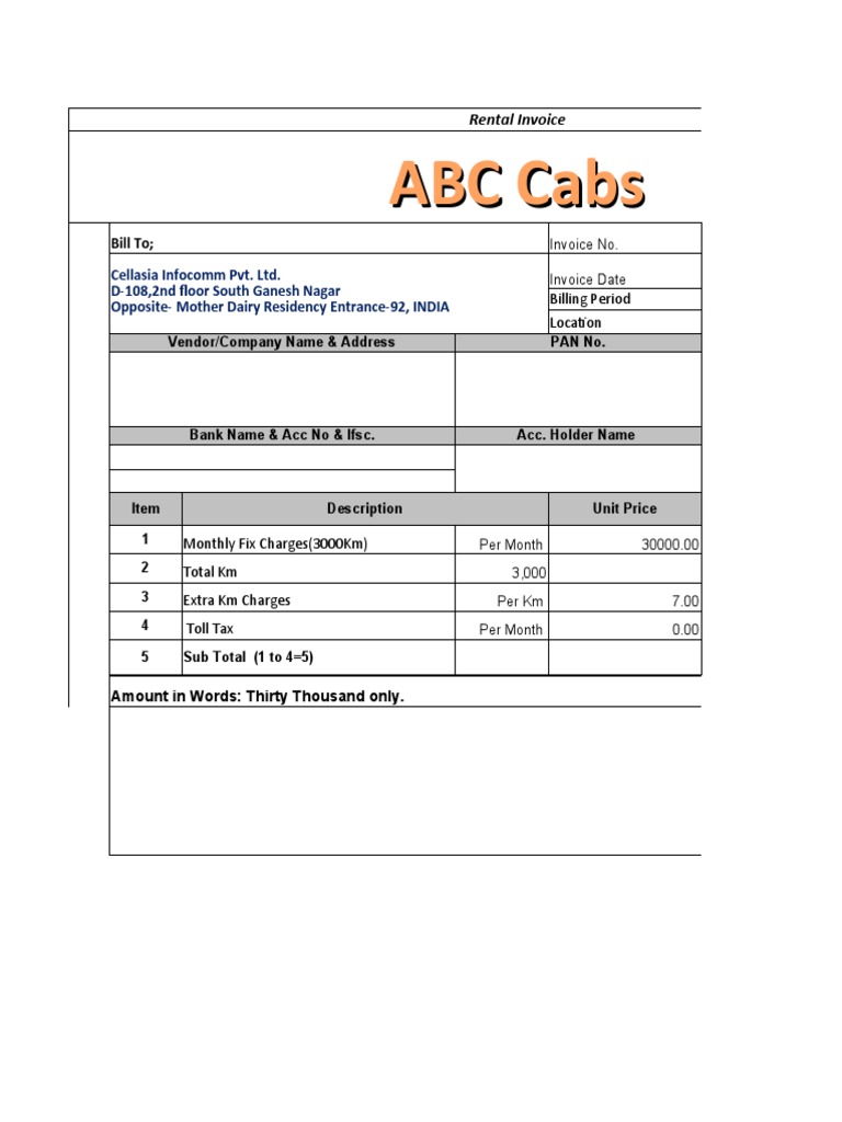 ABC Cabs | PDF