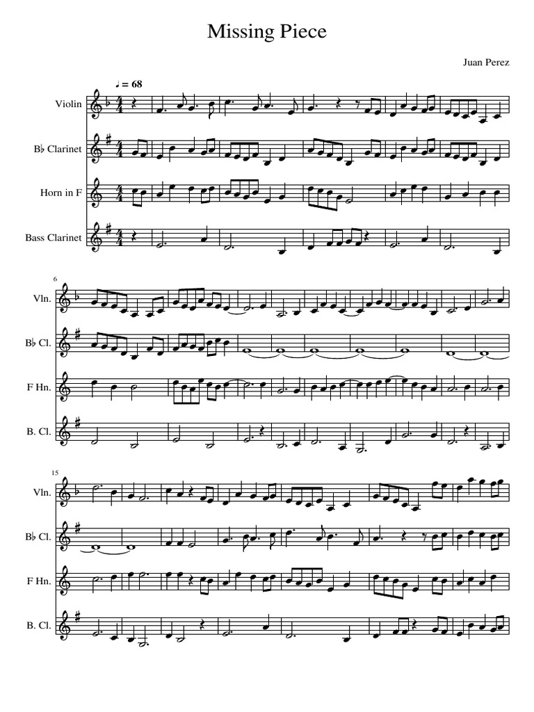Missing Piece | PDF | Musical Instruments | Aerophones