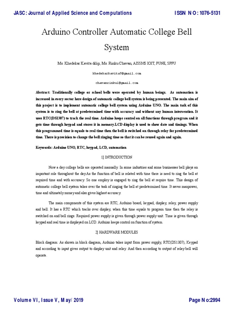 384 May 2496 PDF | PDF | Arduino | Relay