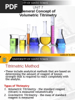 541 Titrimetry | PDF | Titration | Chemistry