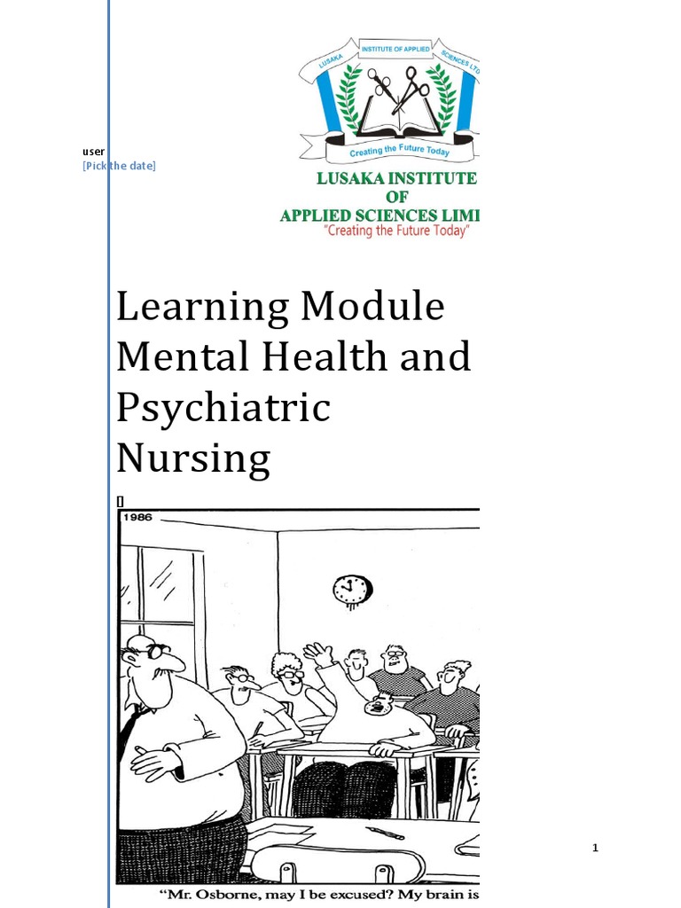 Psychiatric Book | PDF | Psychiatric And Mental Health Nursing | Mental ...