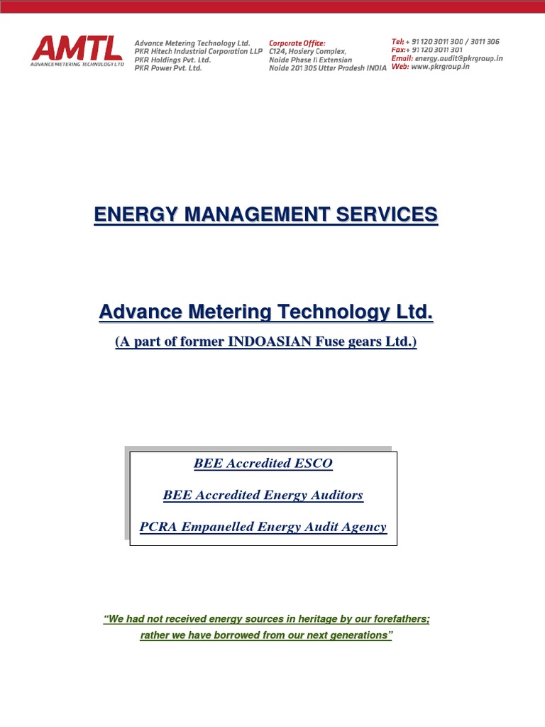 Energy Management Services: A Comprehensive Overview of Advance ...