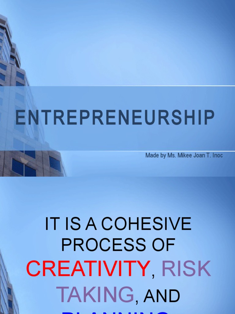 Essentials of Entrepreneurship Guide | PDF | Entrepreneurship ...