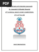 Structure of Moot Court | PDF | Note (Typography) | Virtue