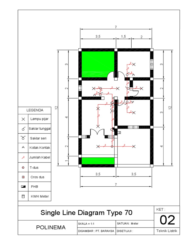 Single Line LT 1 T70 PDF | PDF