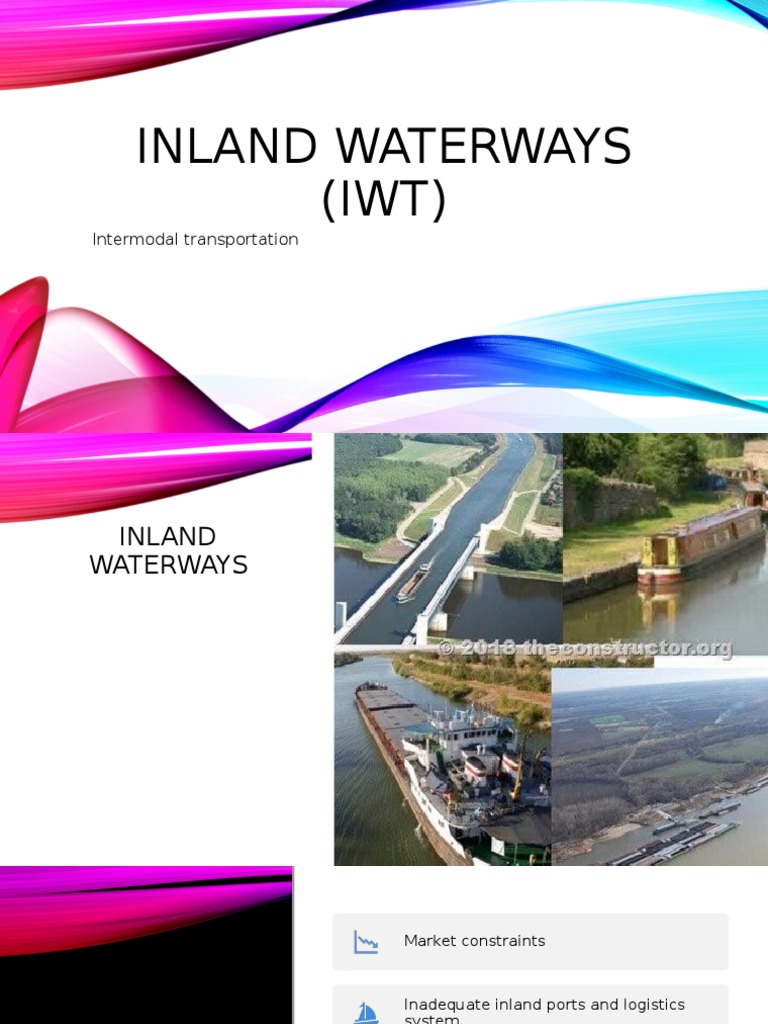 Lesson 3 Inland Waterways | PDF | Transport | Cargo