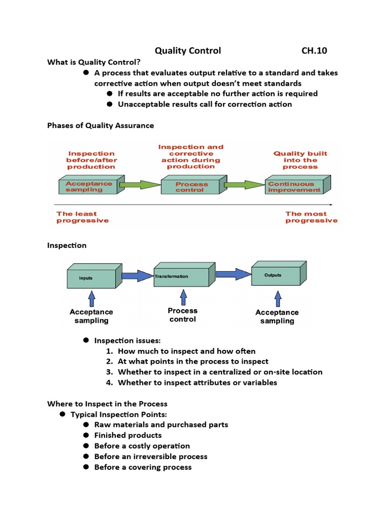Quality Control | PDF | Probability Distribution | Statistics