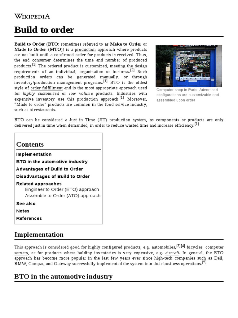 Build To Order: Computer Shop in Paris. Advertised Configurations Are ...