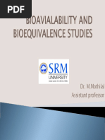 BA-BE Study Design and Protocol | PDF | Bioavailability | Pharmacokinetics