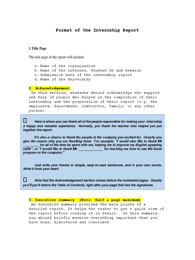 Internship Outline Format | PDF | Swot Analysis | Cognition