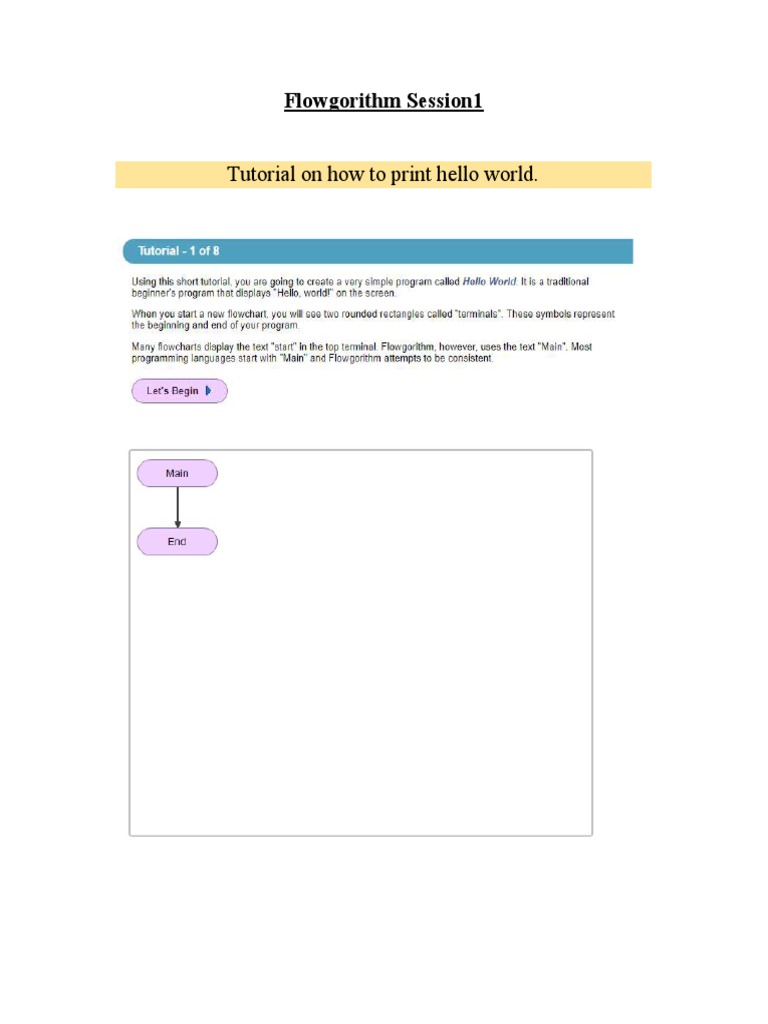 Flowchart Session 1 | PDF | Discrete Mathematics | Elementary Mathematics