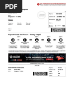 Apsrtc Ticket | PDF | Ticket (Admission) | Fare
