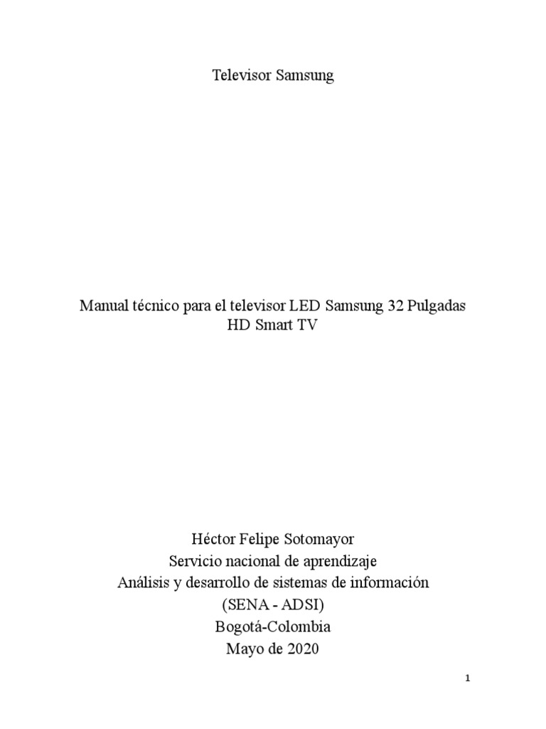 Act Manual Tecnico V1° | PDF | Informática | Tecnología de información ...