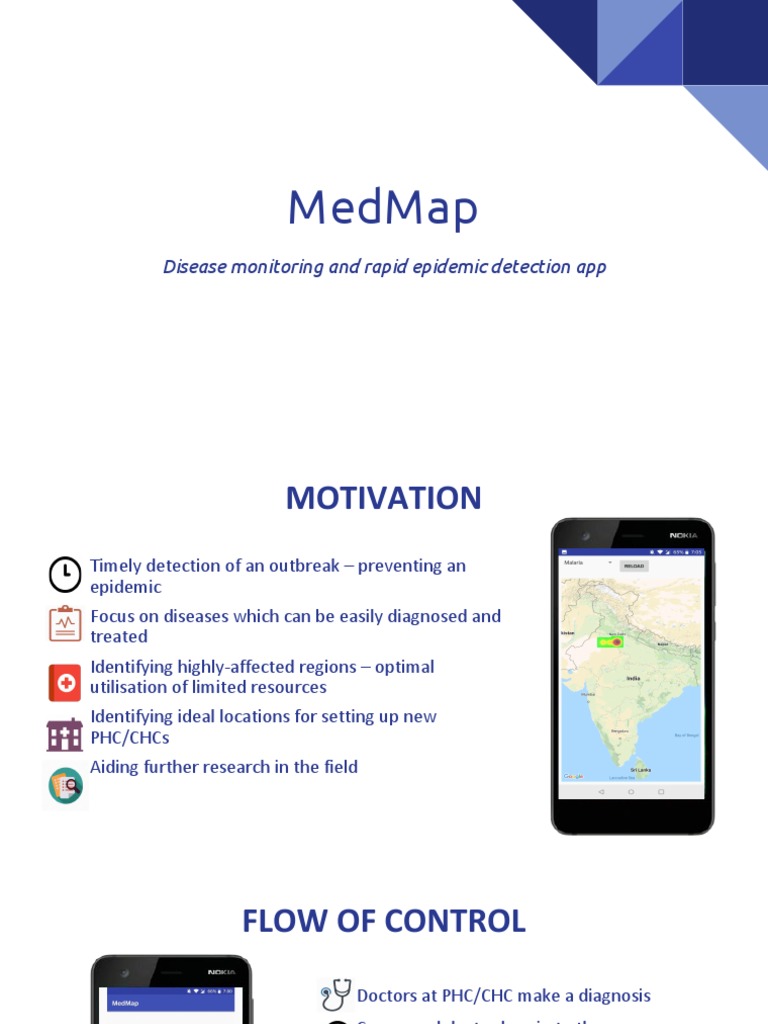 Medmap: Disease Monitoring and Rapid Epidemic Detection App | PDF