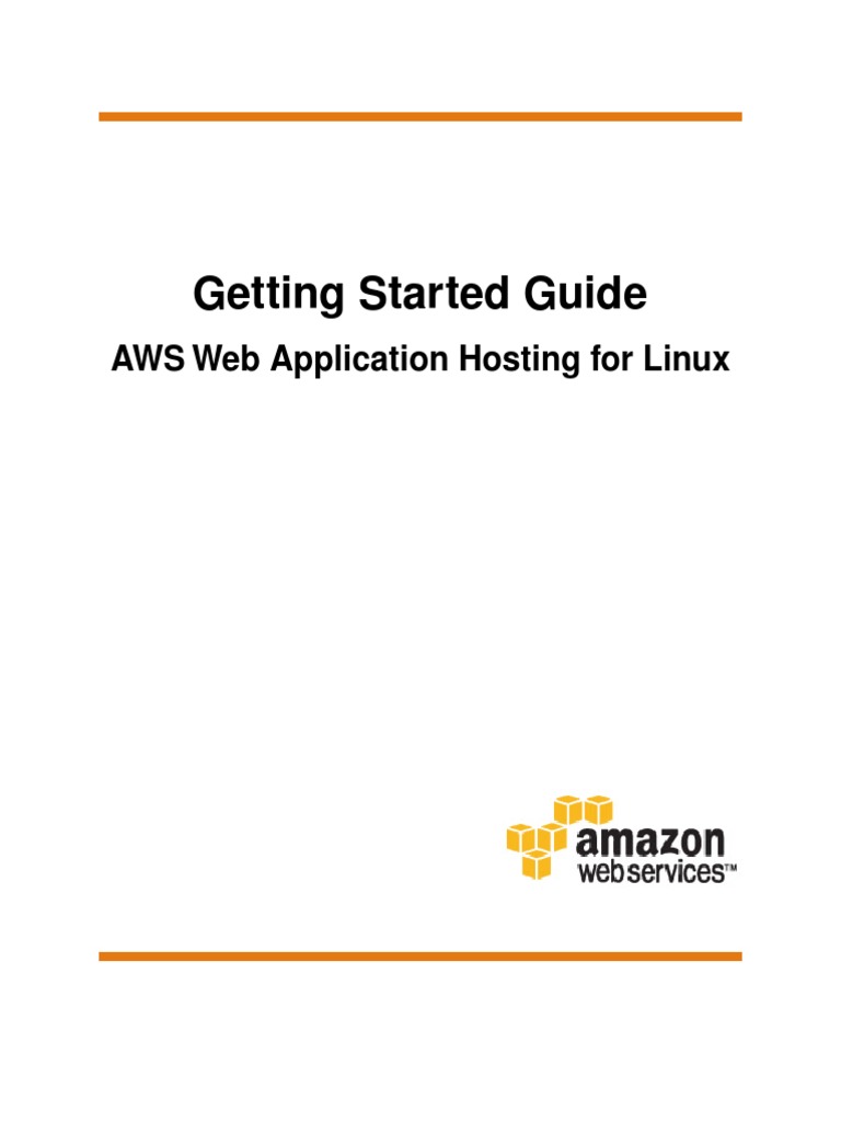 Getting Started Guide: AWS Web Application Hosting For Linux | PDF | Amazon Web Services | Load ...