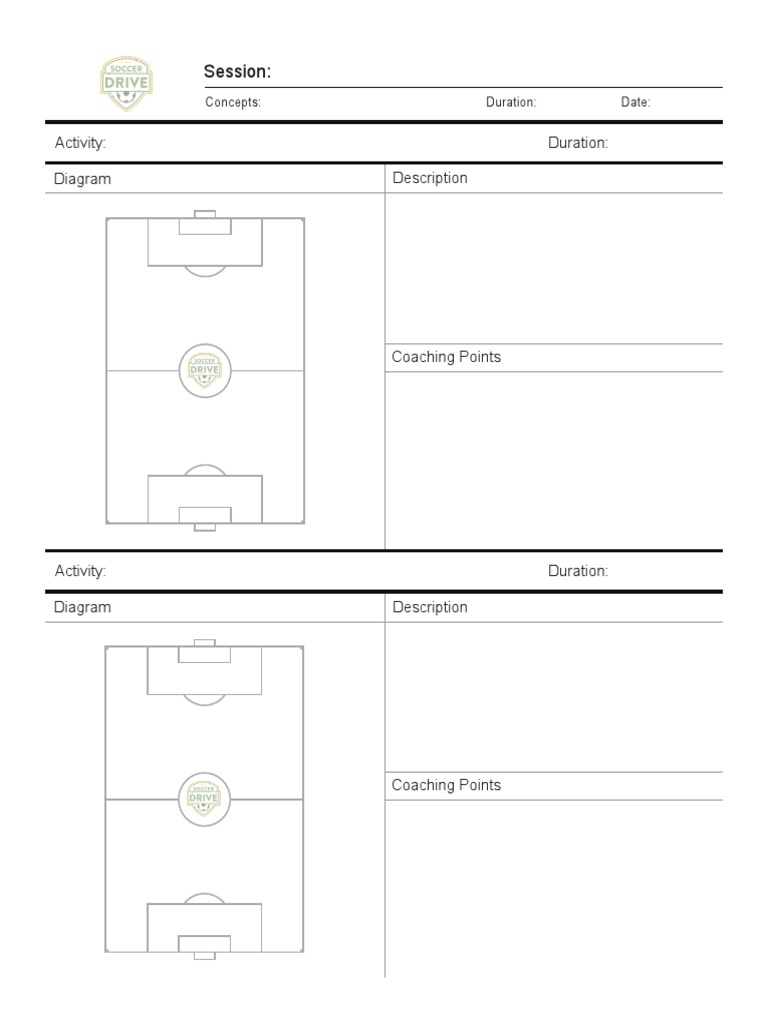 Soccer Practice Sheet Fullx2 | PDF | Art