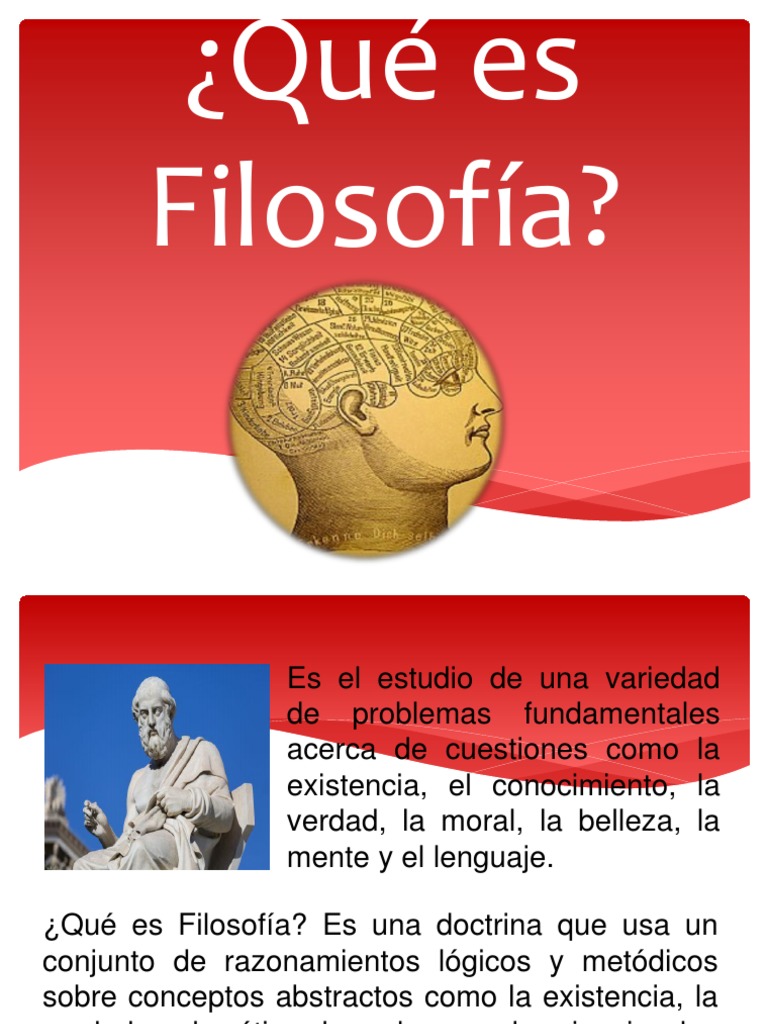 Qué Es La Filosofía | PDF | Existencia | Filosofía
