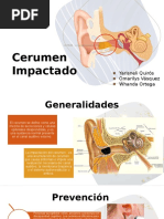 Guía Orl Cerumen Impactado | PDF | Oído | Sonido