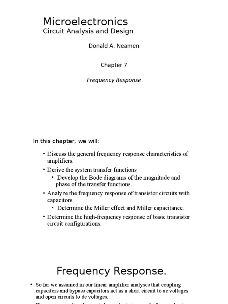 Microelectronics: Circuit Analysis and Design Donald A. Neamen | PDF ...