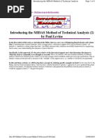 Midas | PDF | Technical Analysis | Stock Market Index